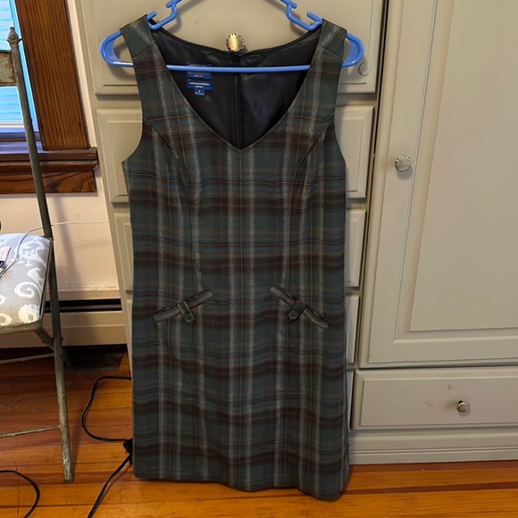 Pendleton | Dresses | Pendleton Green Plaid Dress | Poshmark